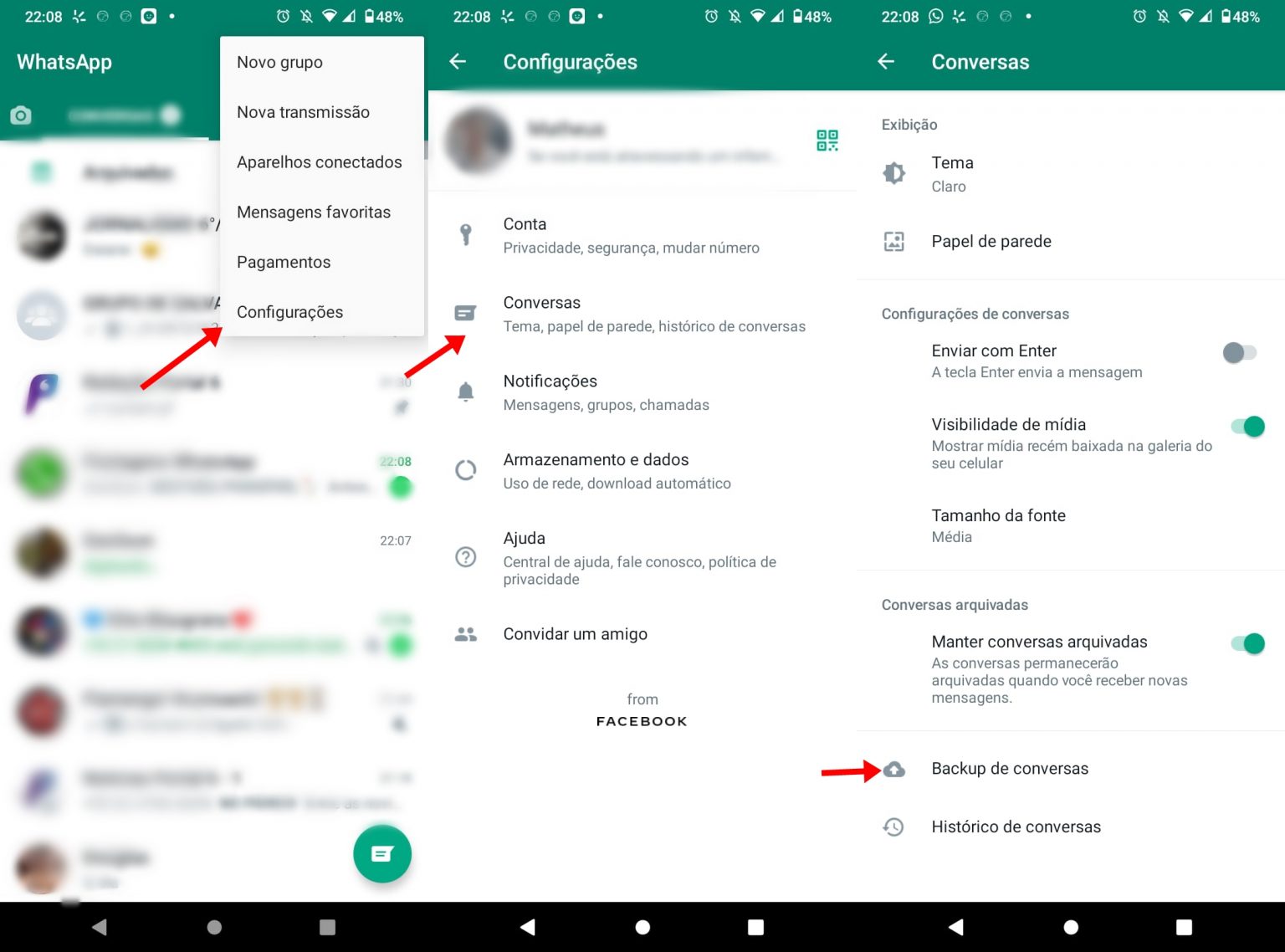 Como recuperar mensagem apagada do WhatsApp - Portal 6