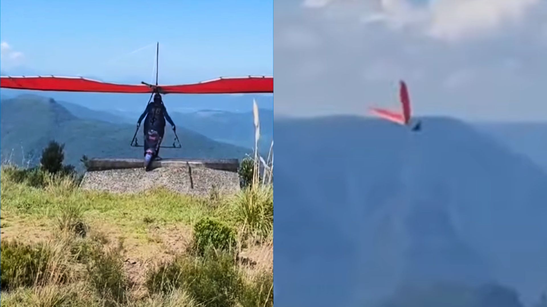 Homem morre após queda de 200 m em voo de asa delta em SC - Portal 6